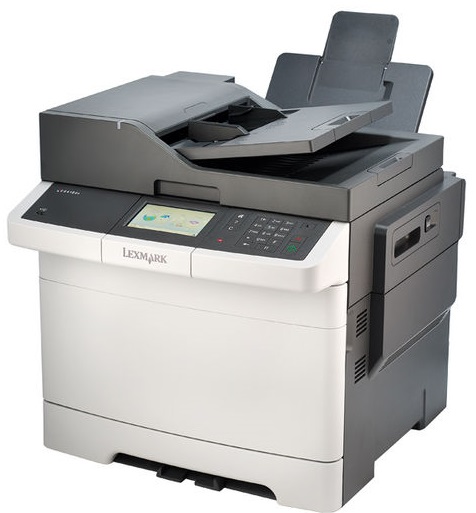 Lexmark CX410DE Multifunction Color Printer - CopyFaxes
