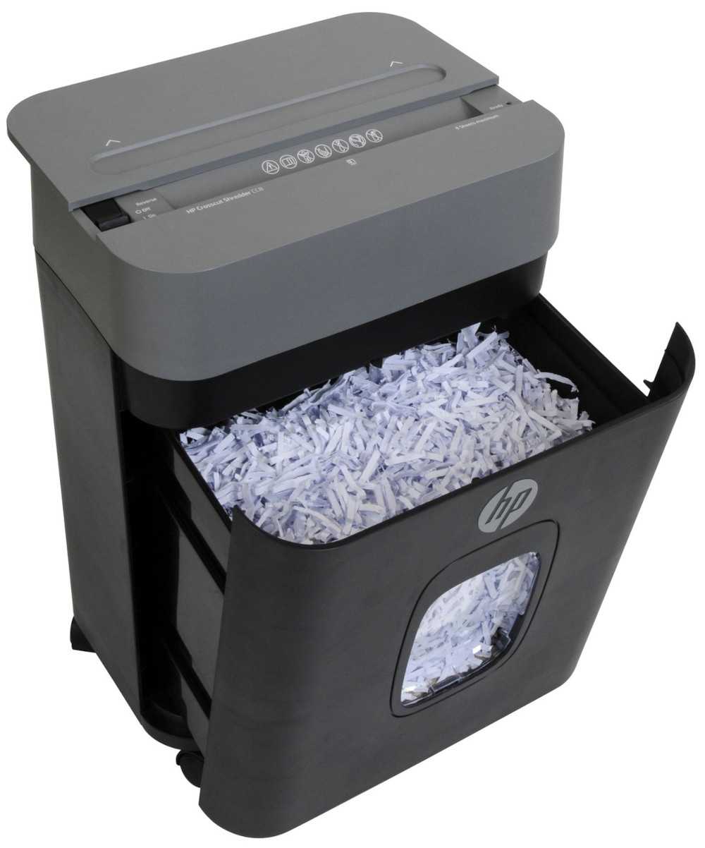 HP CC8 Crosscut Shredder - CopyFaxes