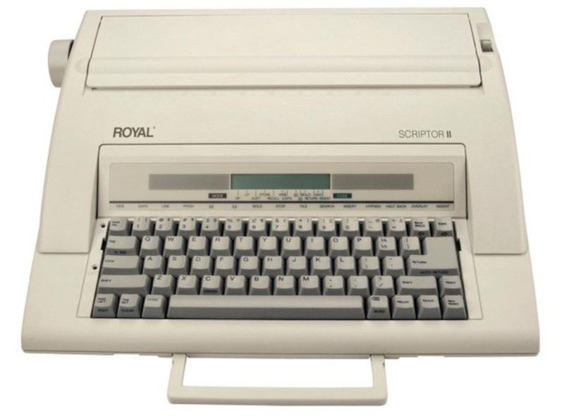 Royal 69147T Scriptor II Typewriter - CopyFaxes