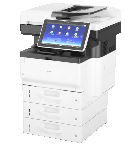Ricoh IM 430FSE Black and White MultiFunction Printer - CopyFaxes